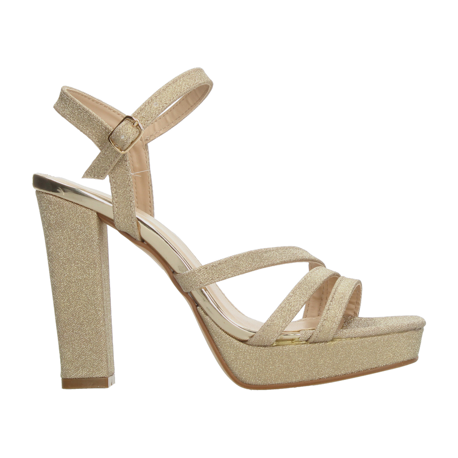 Nelo: Zapatilla De Fiesta Paulina Dorado Para Mujer