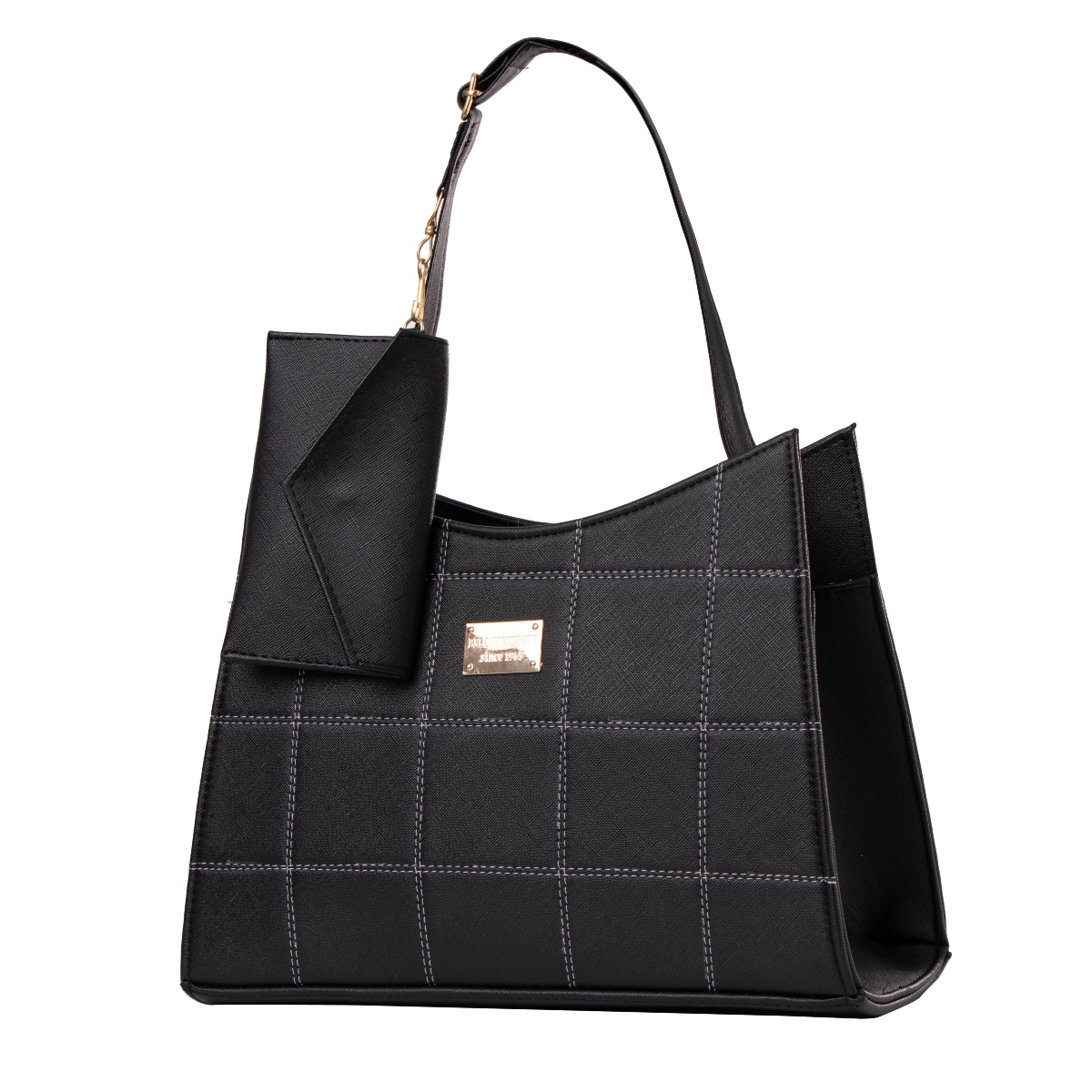 Nelo: Bolsa Fana Jacinta Color Negro Lúcela