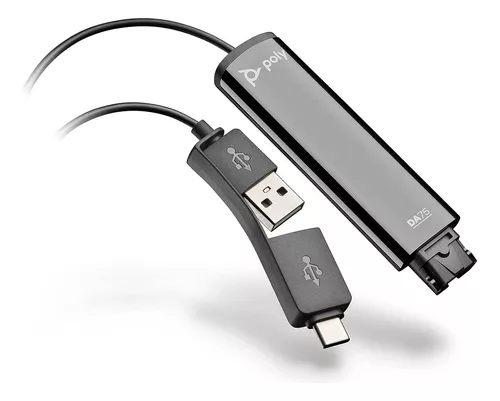 Nelo: Hp Poly Plantronics 786c6aa Da75 Usb To Qd Adapter