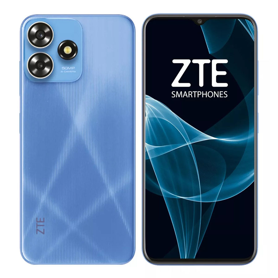 Nelo: Celular ZTE V50 Smart 4GB Ram + 128GB Rom Color Azul