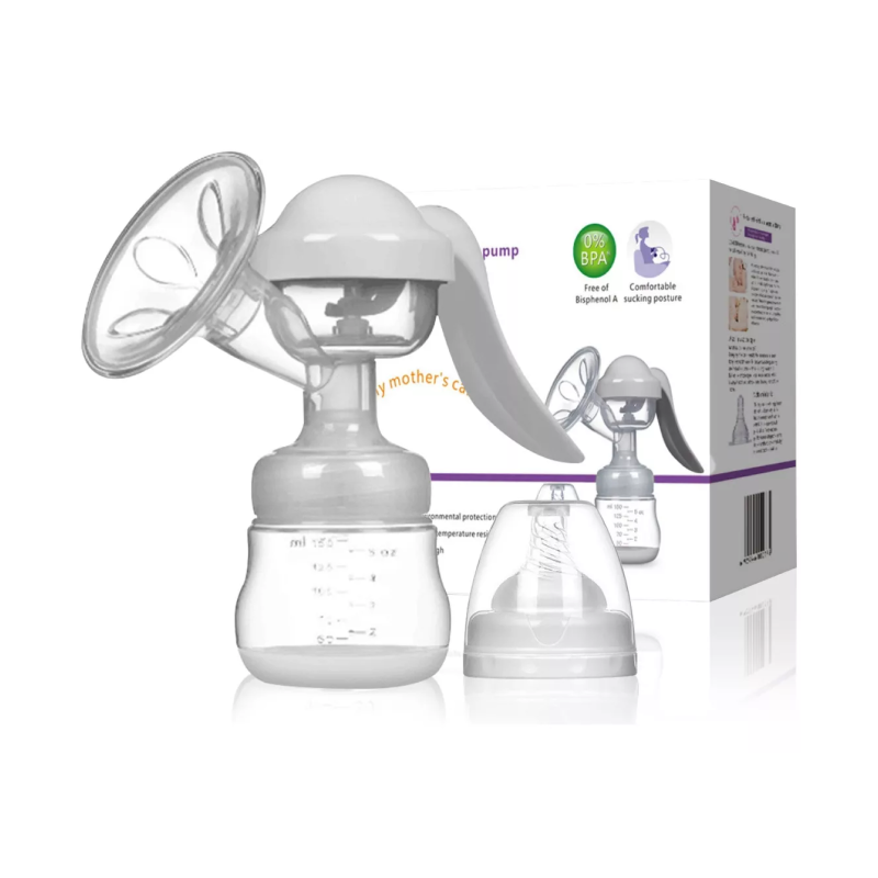 Nelo: Tiraleche Succión Manual De Leche Materna Recolector